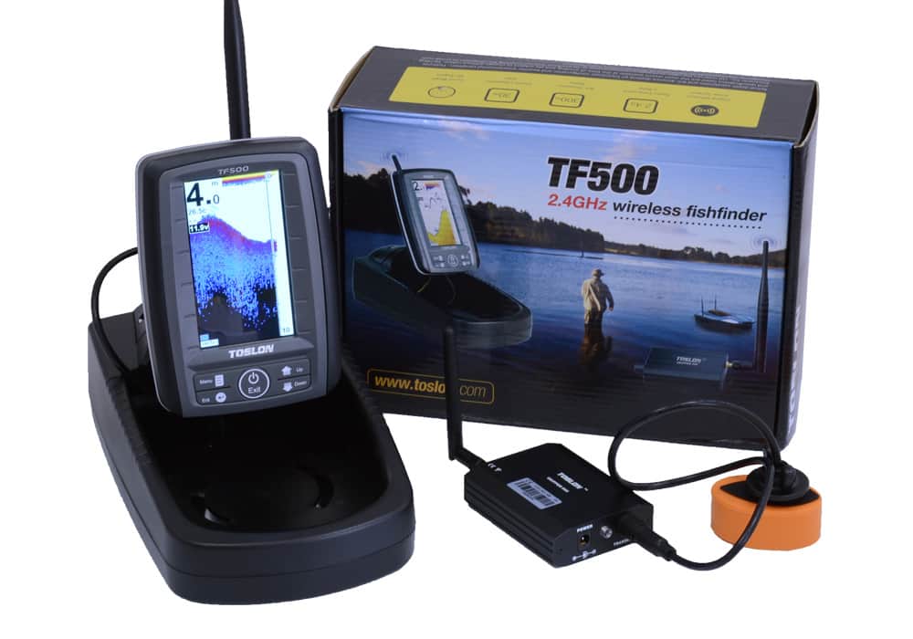 Прикормочный кораблик для рыбалки Дельфин-3 с эхолотом TOSLON TF500 ...